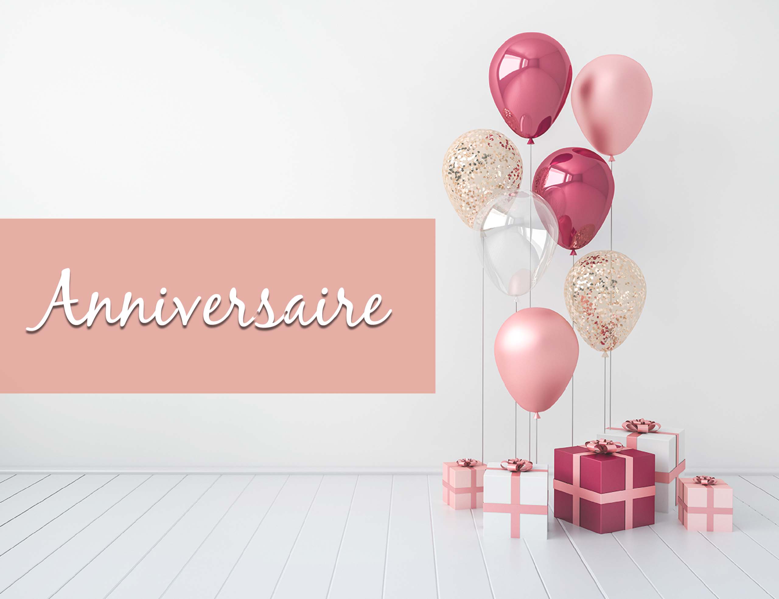 Invitation anniversaire - Virginie HUVELLE - WEBDESIGNER